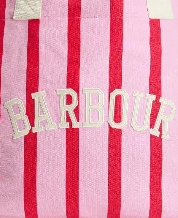 Barbour Emily Stripe Tote Bag