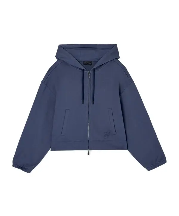 Emporio Armani Hooded Sweatshirt - Blue