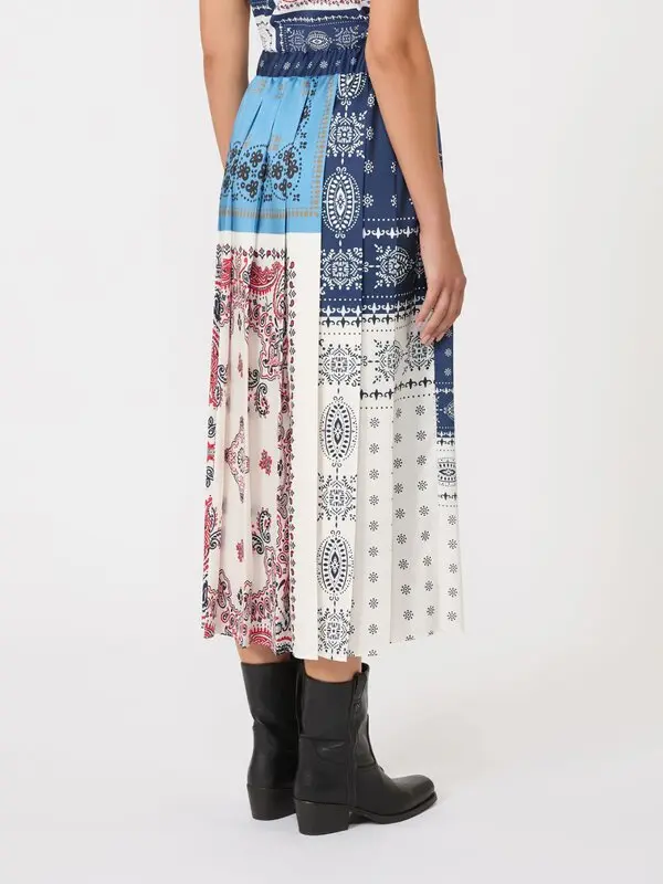 Max Mara Luna Pleated Skirt