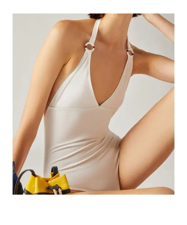 Loro Piana Ring Marine One-piece Swimsuit