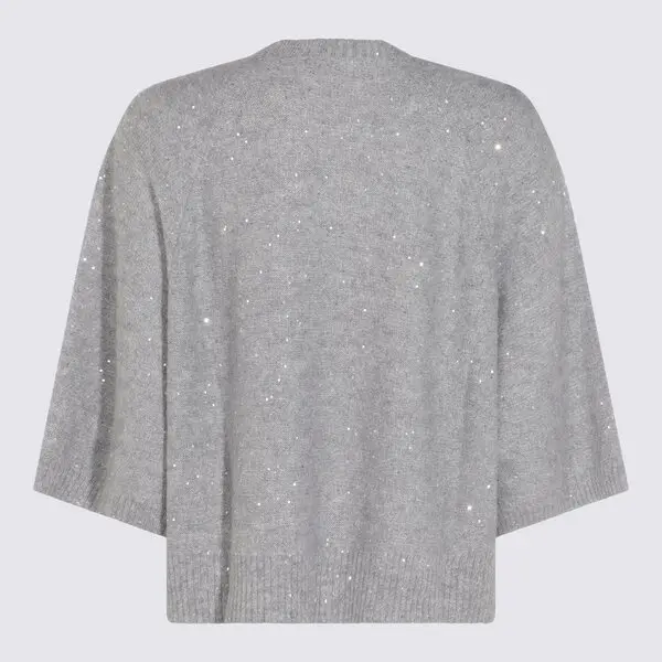 Fabiana Filippi Sequin Embellished Cape