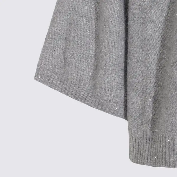 Fabiana Filippi Sequin Embellished Cape