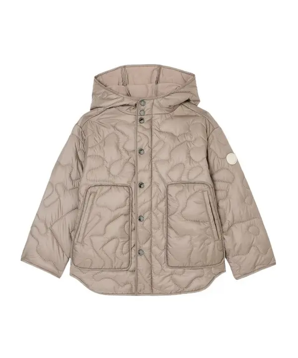 Emporio Armani 3d Quilted Flower-pattern Jacket