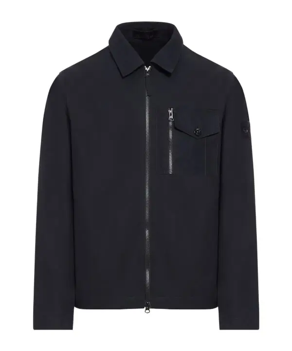 Stone Island Compass Patch Zipped Jacket