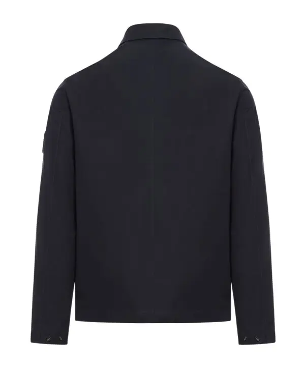 Stone Island Compass Patch Zipped Jacket
