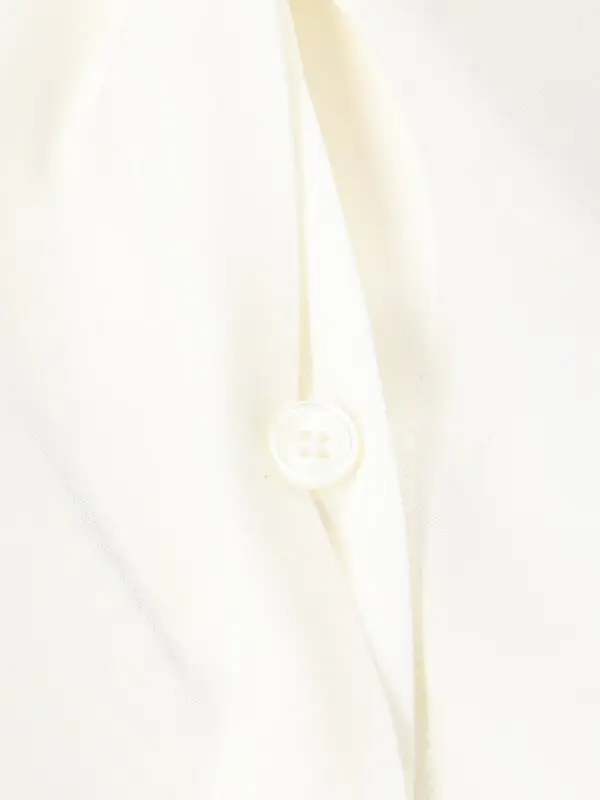Khaite Knotted Tie Detailed Blouse