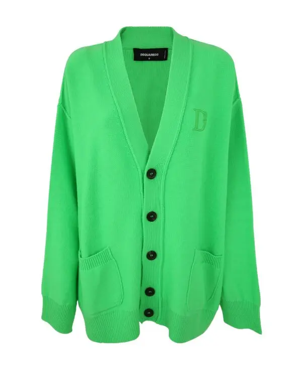 Dsquared2 Long-sleeved Knitted Cardigan