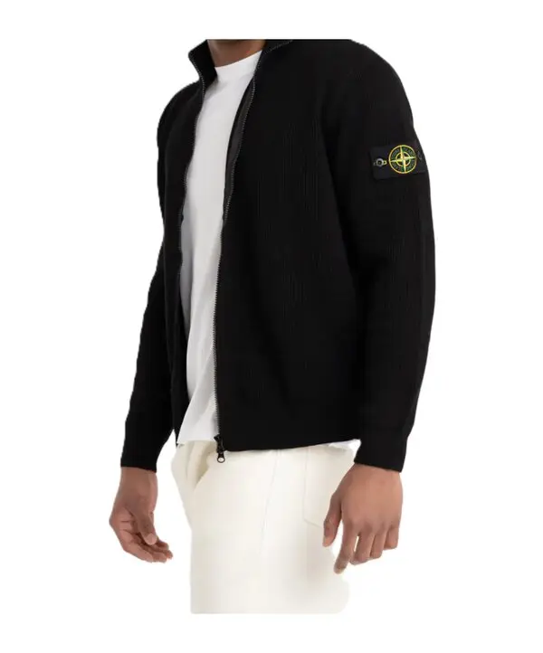 Stone Island Ghost Logo-patch Cardigan