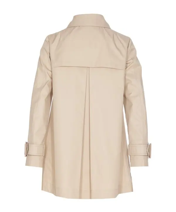 Herno Long Sleeved Buttoned Trench Coat