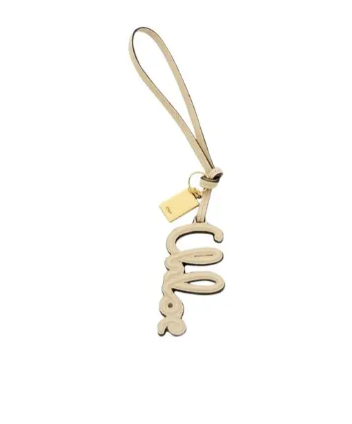 Chloé Logo Bag Charm