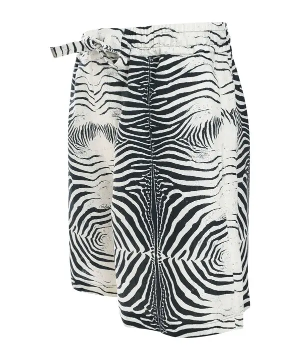 Roberto Cavalli Printed Bermuda Shorts