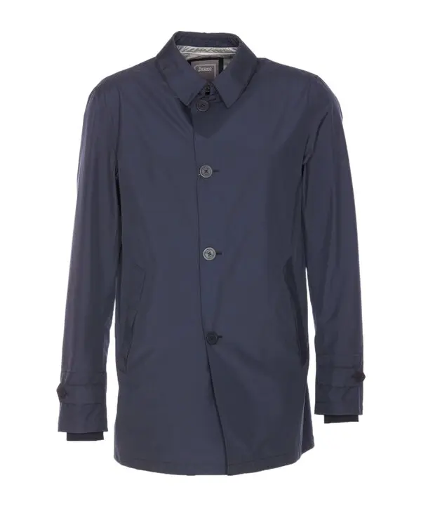 Herno Long Sleeved Button-up Jacket