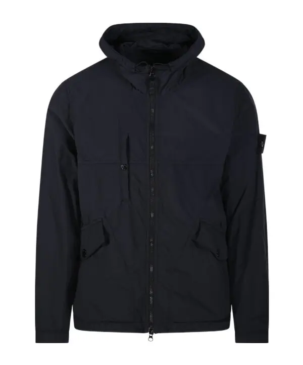 Stone Island Zipped Hooded Jacket