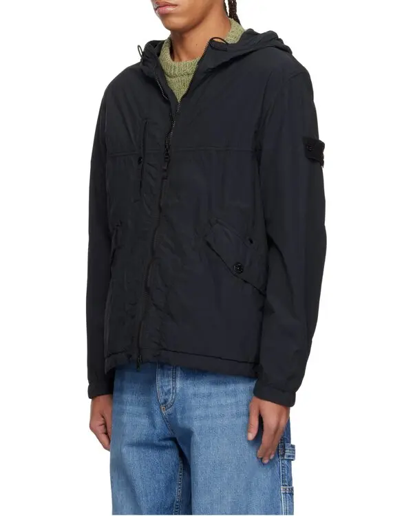 Stone Island Zipped Hooded Jacket