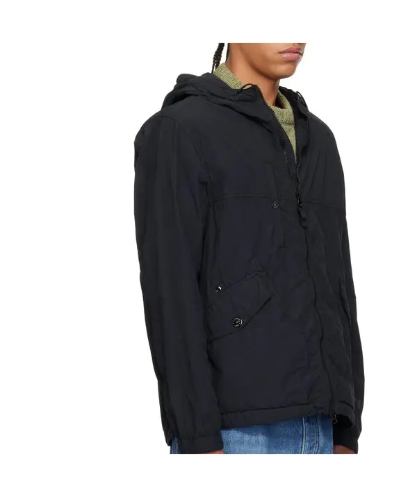 Stone Island Zipped Hooded Jacket