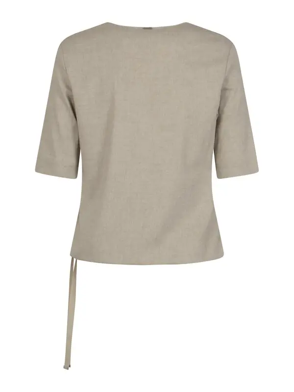 Herno Melange Flannel Resort T-shirt
