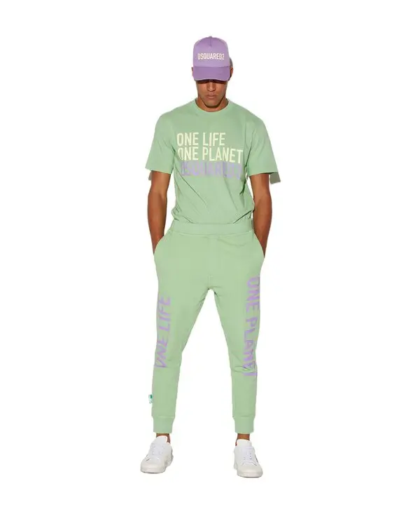 Dsquared2 Slogan-print Cotton Track Pants
