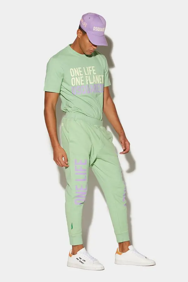 Dsquared2 Slogan-print Cotton Track Pants