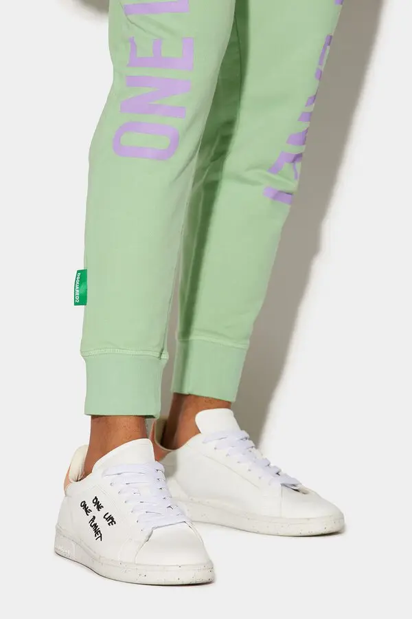 Dsquared2 Slogan-print Cotton Track Pants