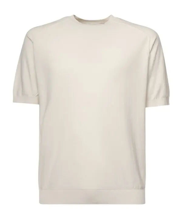 Eleventy Classic Crewneck Knit Polo