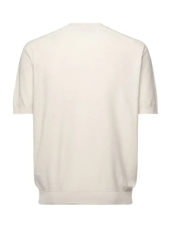 Eleventy Classic Crewneck Knit Polo