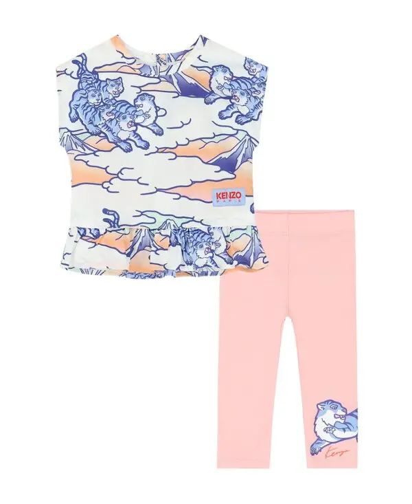 Kenzo Two-piece Sleeveless Top And Trousers