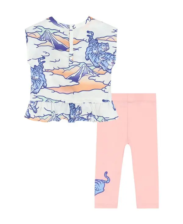 Kenzo Two-piece Sleeveless Top And Trousers
