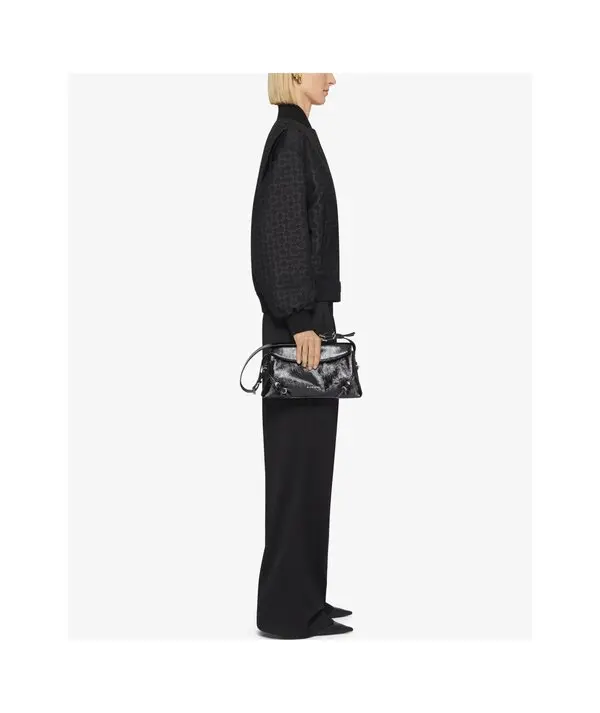 Givenchy Oversized 2-in-1 Bomber In Monogram 72 Jacquard