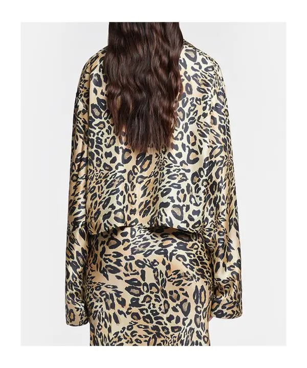 Nanushka Cropped Long-sleeves Shirt