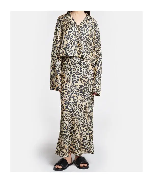 Nanushka Cropped Long-sleeves Shirt