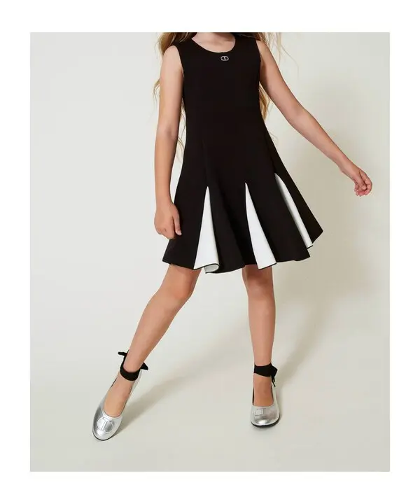 TWINSET Leather Ballerina Shoes