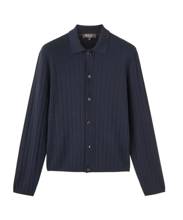 Loro Piana Long-sleeved Knitted Cardigan