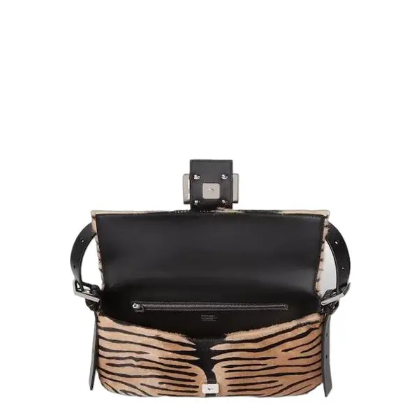 Fendi Baguette Tiger-stripe Shoulder Bag