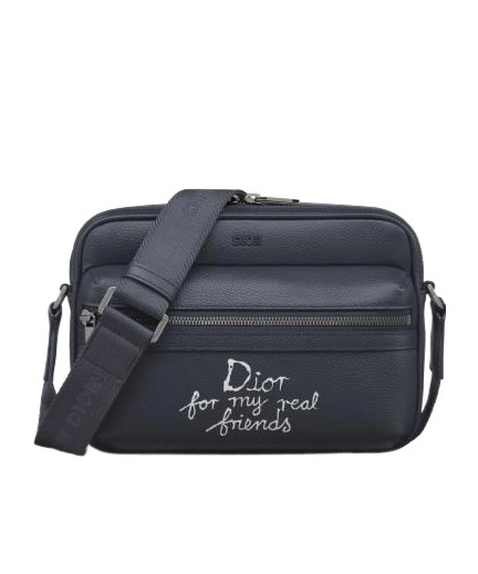 Dior Rider 2.0 Zipped Messenger Bag - Bleu Multi