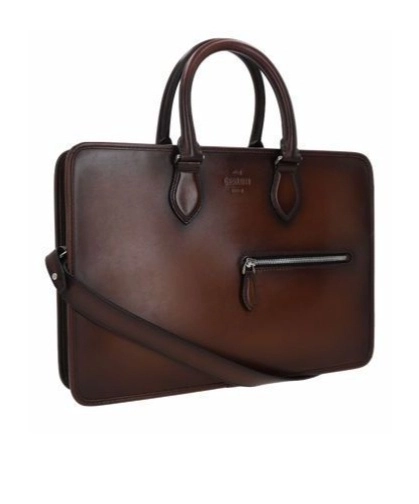 Berluti Logo Shoulder Bag