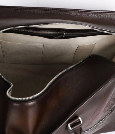 Berluti Logo Shoulder Bag