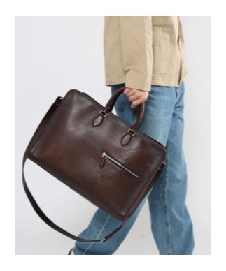 Berluti Logo Shoulder Bag
