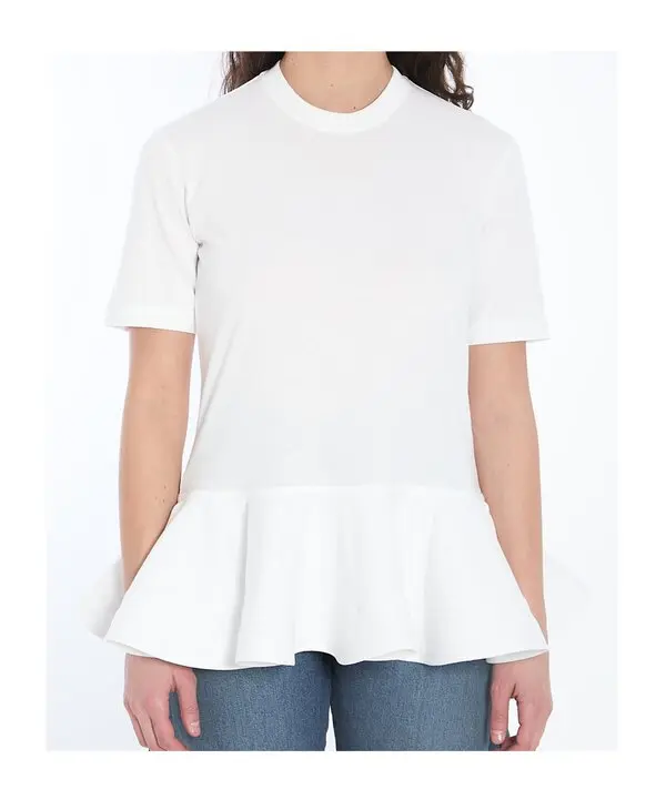 Alaïa Peplum Flared T-shirt