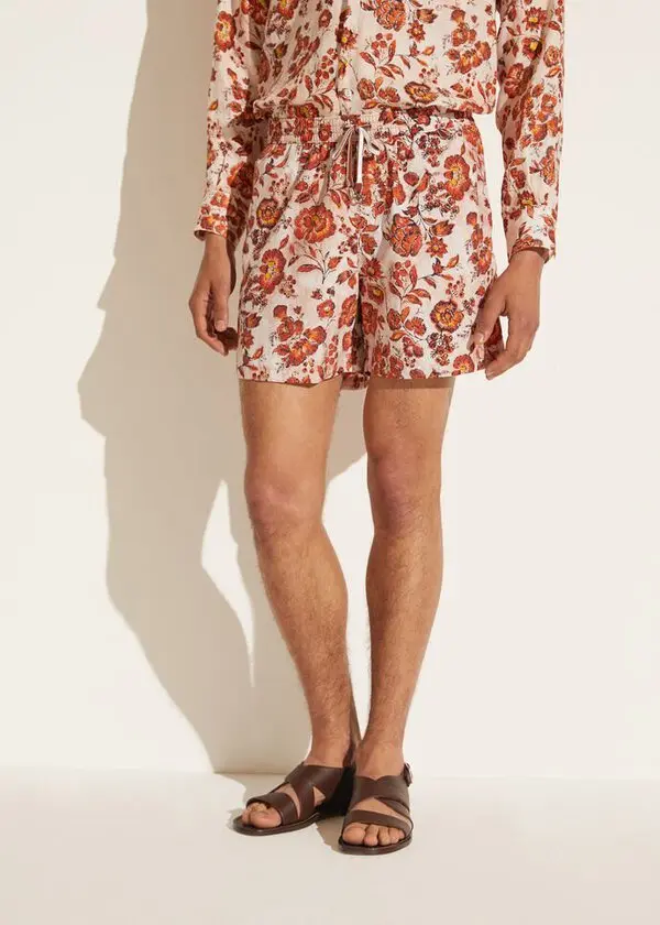 Loro Piana Pattern Swimming Trunks