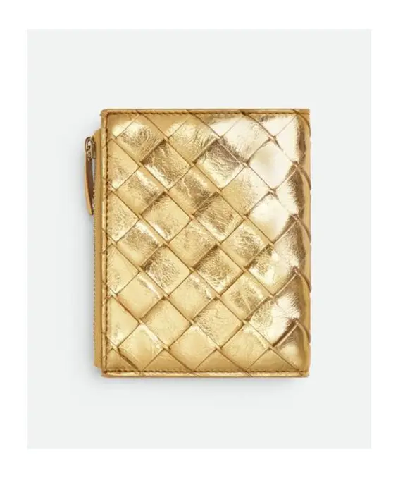 Bottega Veneta Intrecciato Small Bi-fold Wallet