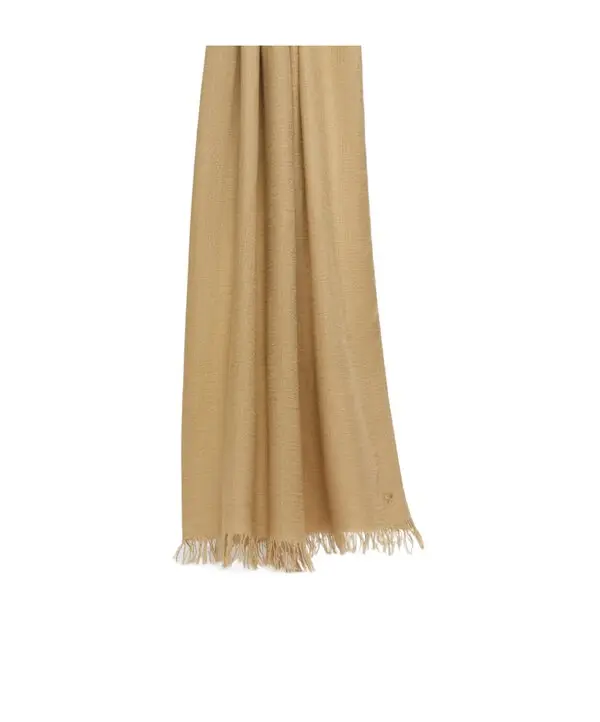 Max Mara Viscose And Cashmere Shawl