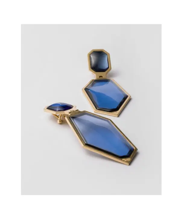 Prada Metal Earrings