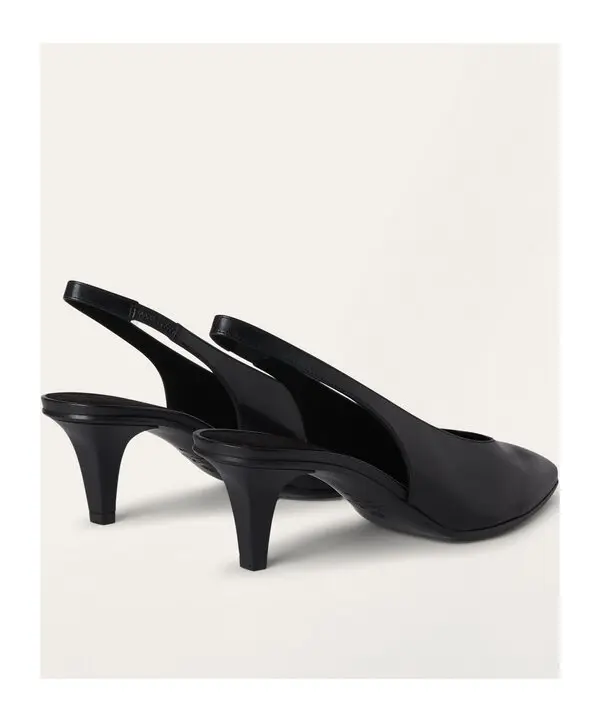 Loro Piana Rebecca Slingback Heels