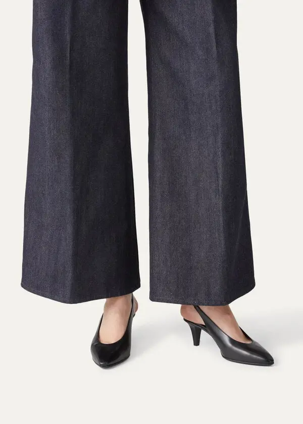 Loro Piana Rebecca Slingback Heels