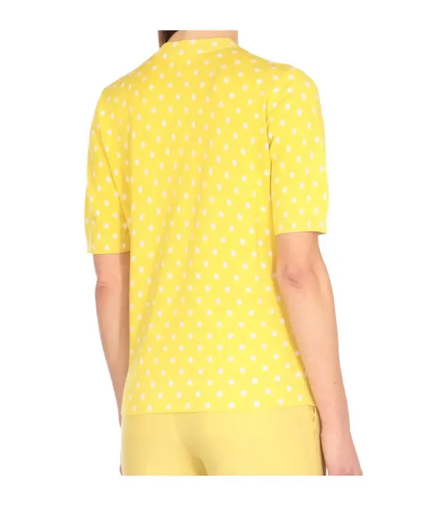 Fabiana Filippi Polka Dot Short Sleeve Jumper