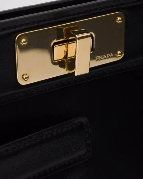 Prada Medium Leather Tote Bag