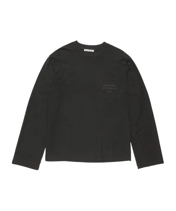 Acne Studios Long Sleeve T-shirt - Black