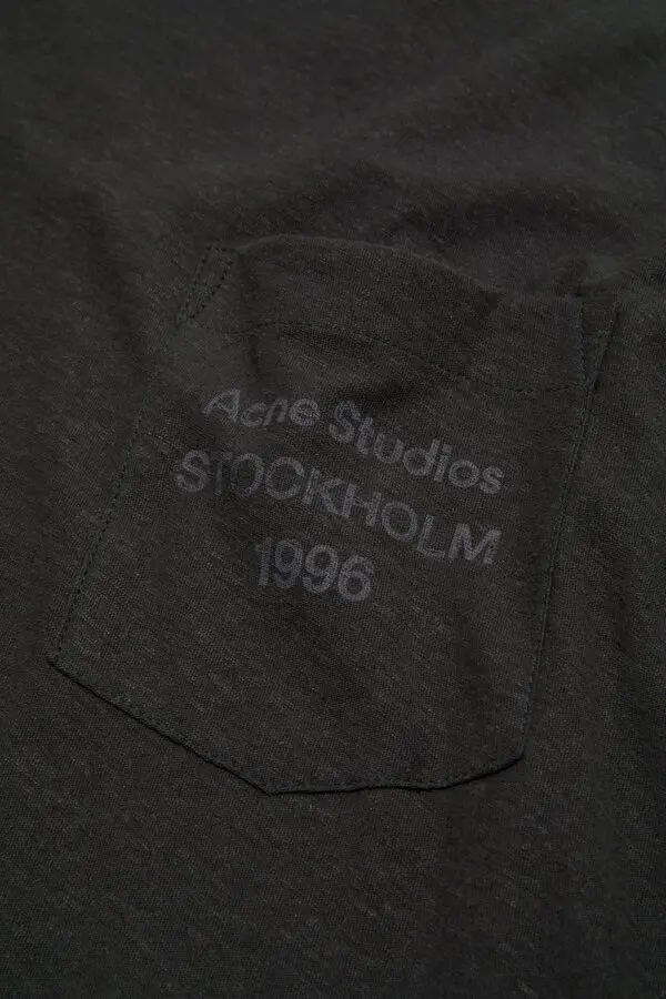 Acne Studios Long Sleeve T-shirt - Black