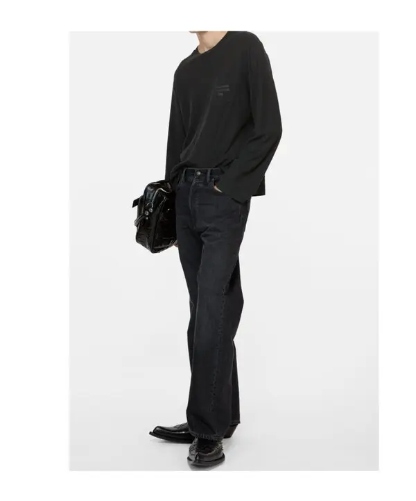 Acne Studios Long Sleeve T-shirt - Black