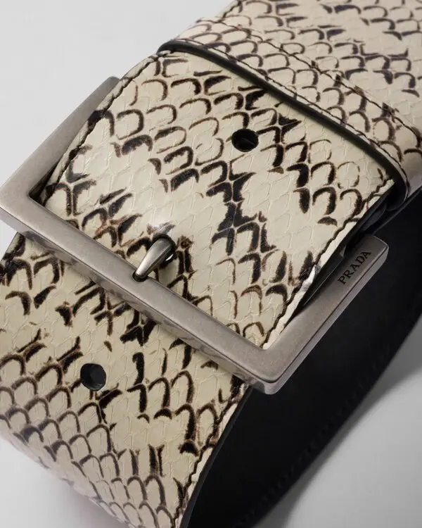 Prada Ayers Leather Wrist Strap